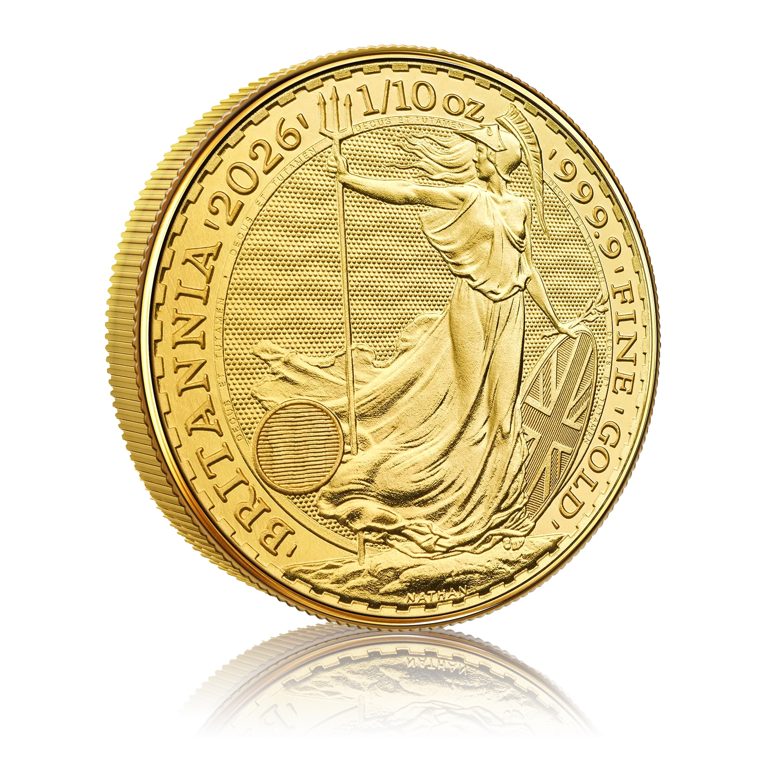 1/10 Oz Gold Royal Mint Britannia King Charles lll (2026) | Gold Bank ...