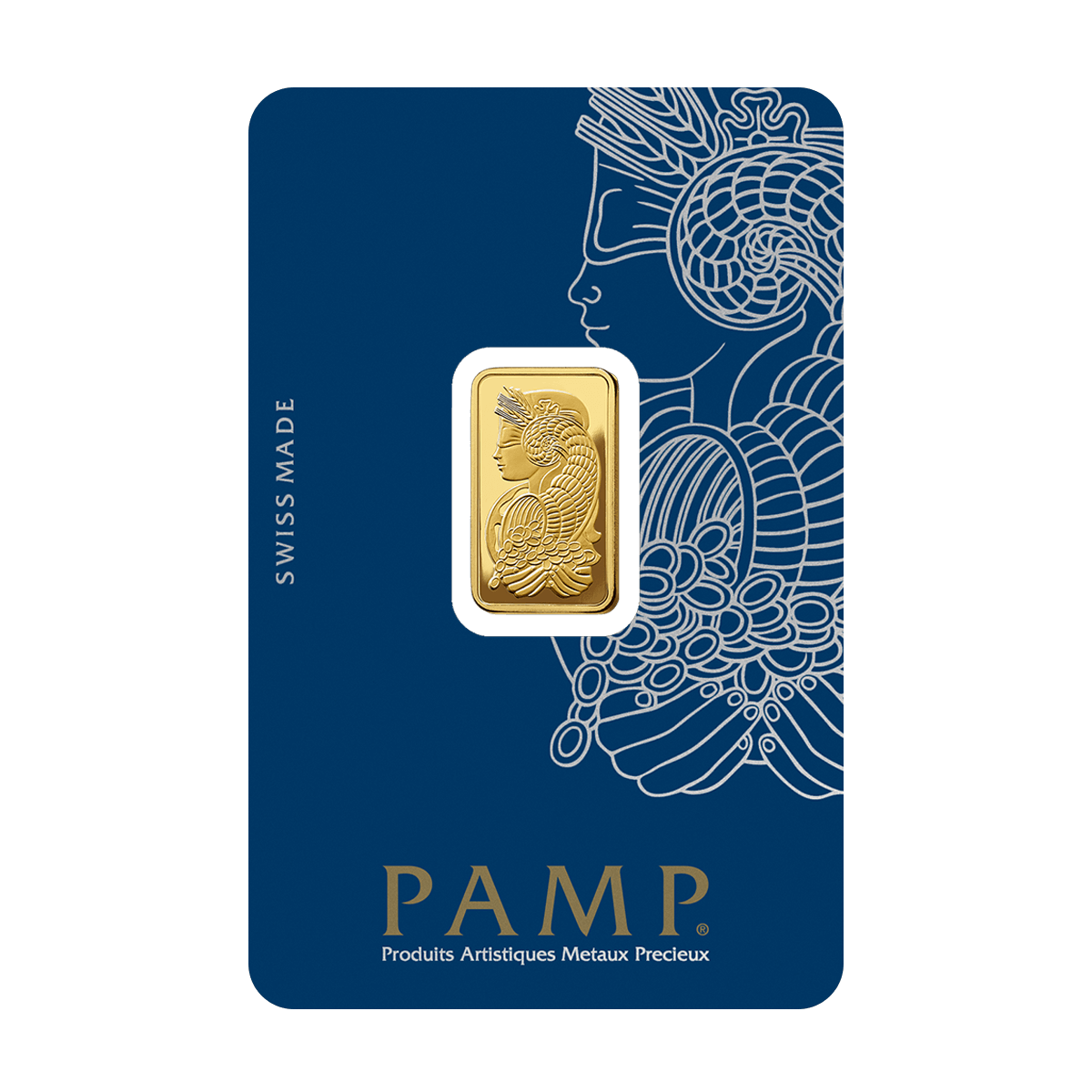 5g PAMP Lady Fortuna Gold Bar (999.9) | Gold Bank - London