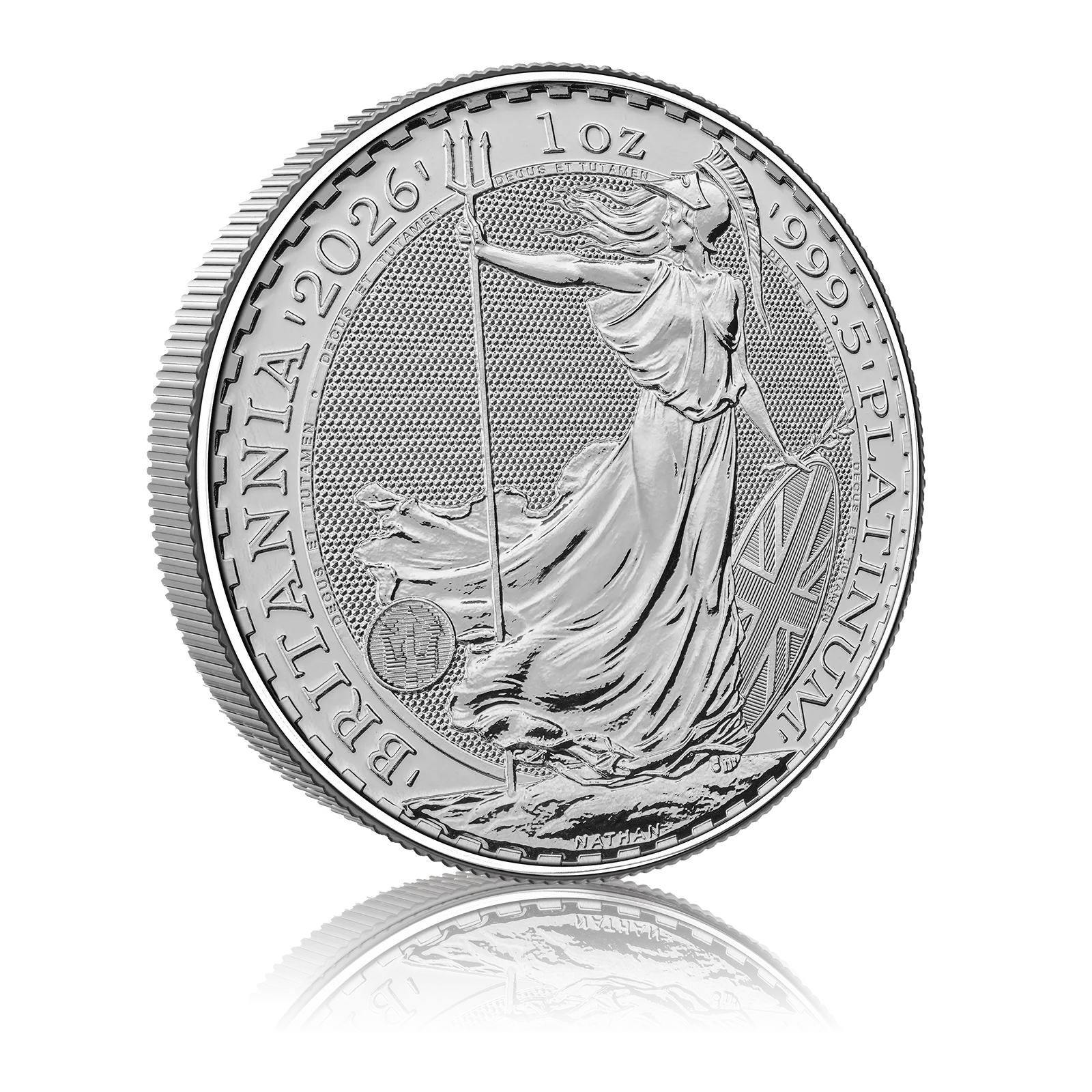 1oz Platinum Royal Mint Britannia King Charles lll (2026) | Gold Bank ...