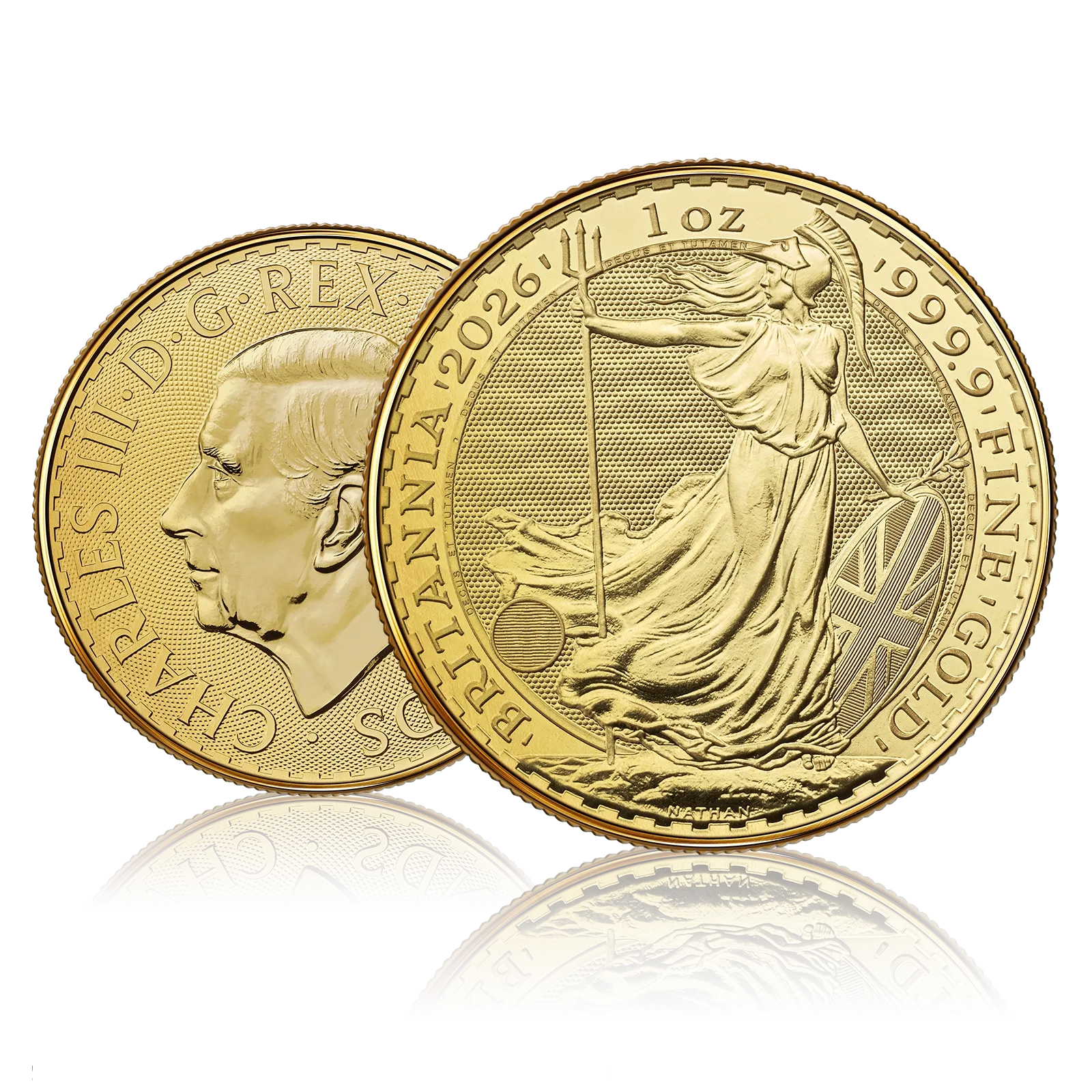 1oz Gold Royal Mint Britannia King Charles lll (2026) | Gold Bank - London