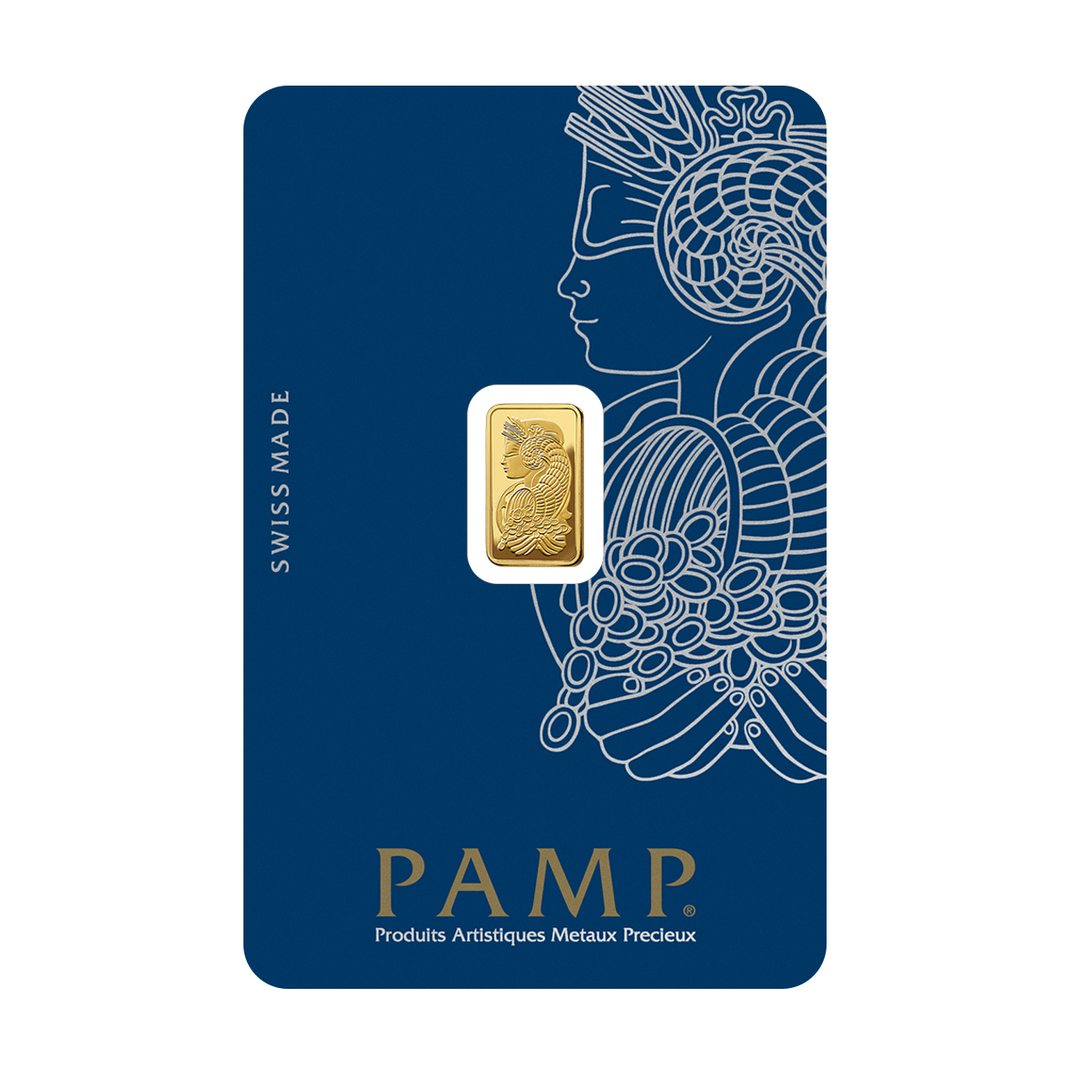 1g PAMP Lady Fortuna Gold Bar (999.9) | Gold Bank - London