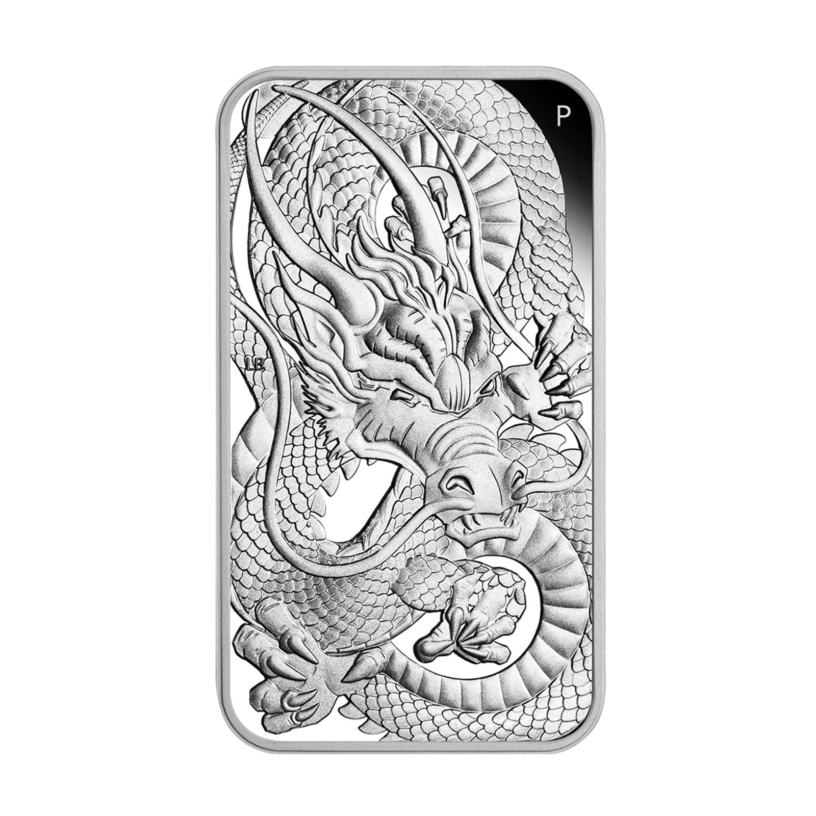 1 Ounce Silver Perth Mint Rectangular Dragon (2021) | Gold Bank - London